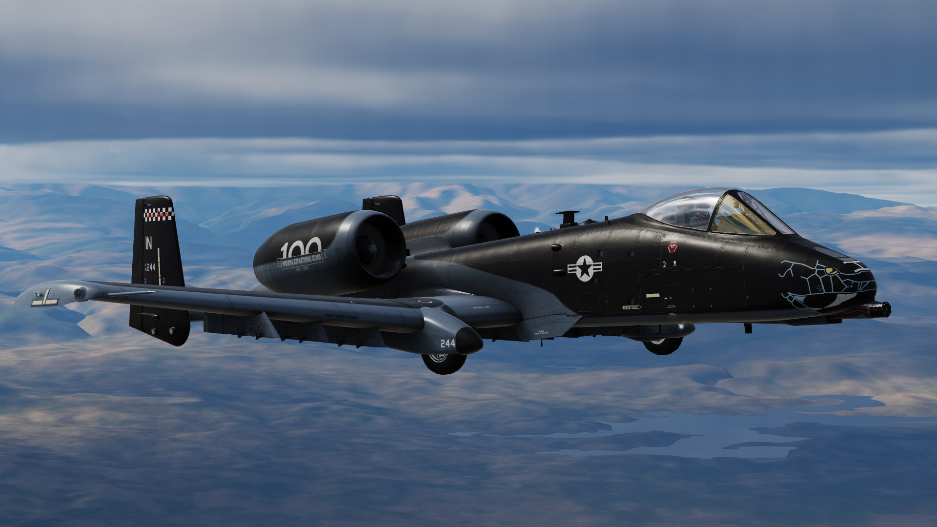 A-10C II - 122nd FW Indiana ANG 100th Anniversary v1.1