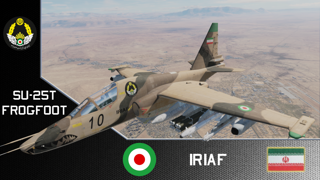 (Fictional) Iranian Su-25T Frogfoot