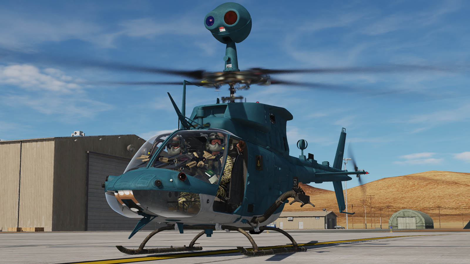 OH-58D Blahaj / SkyShark (Blue/Pink)