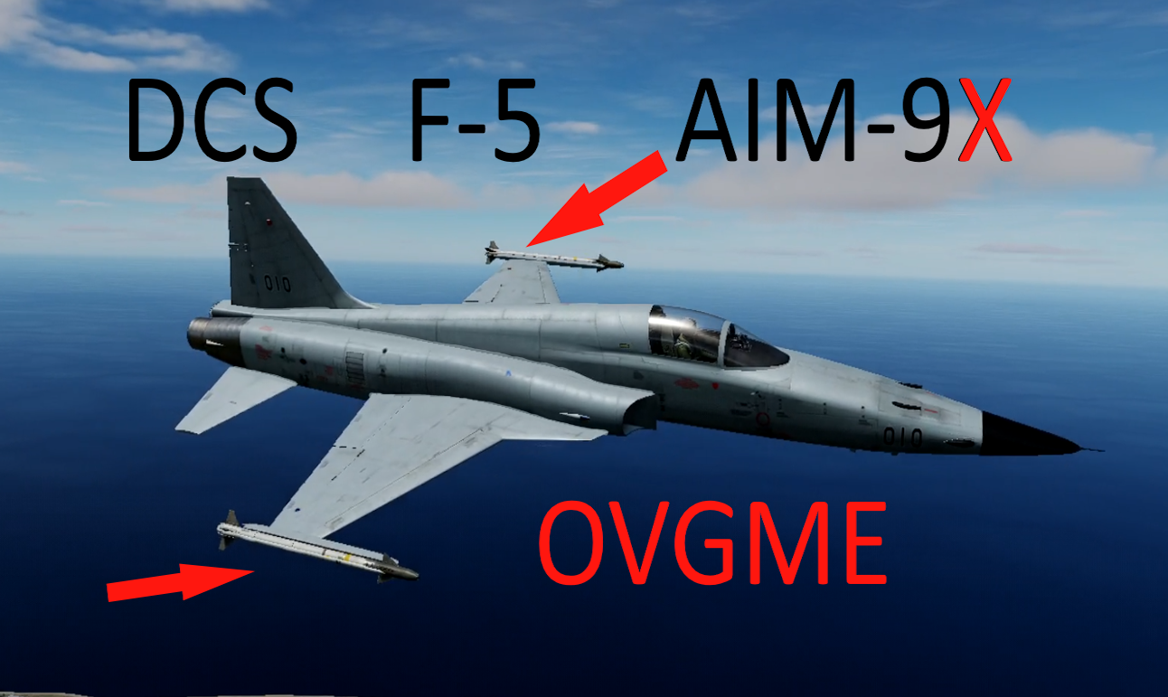 LEADS F-5 AIM-9X