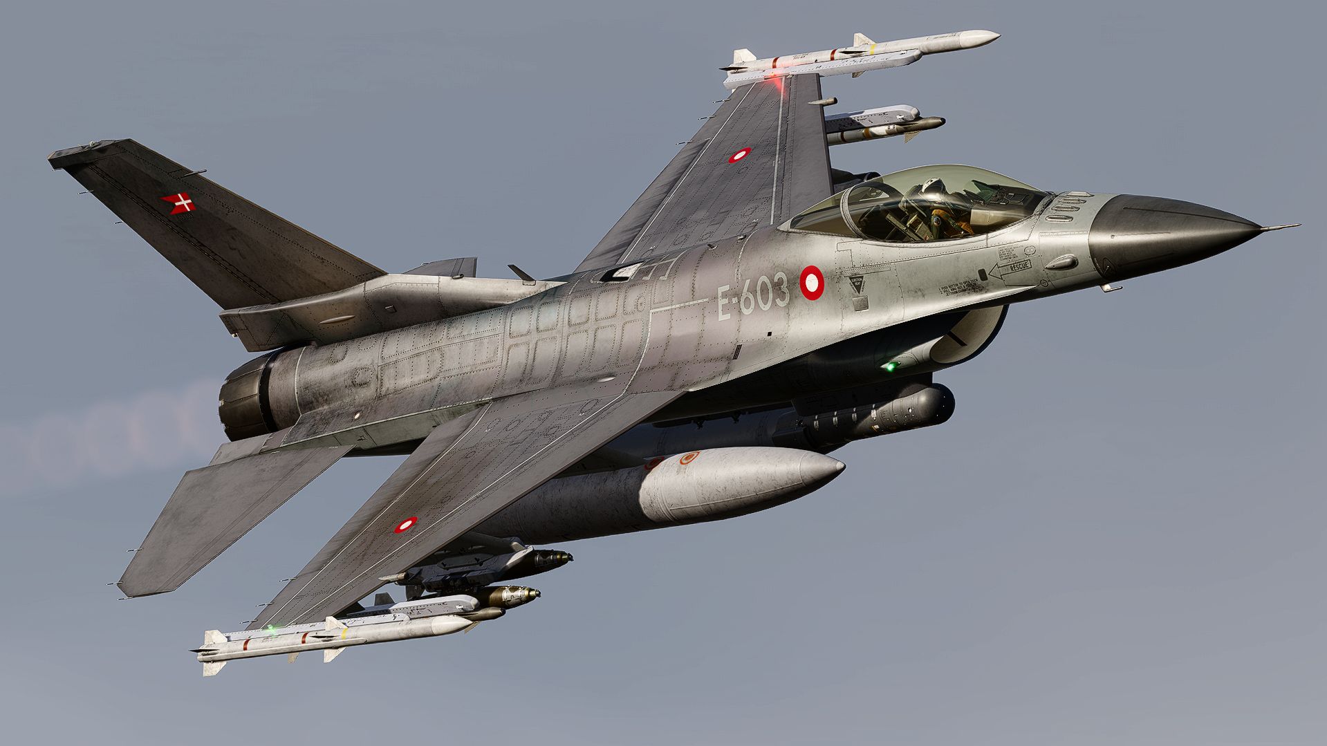 F-16C Viper RDAF E-603