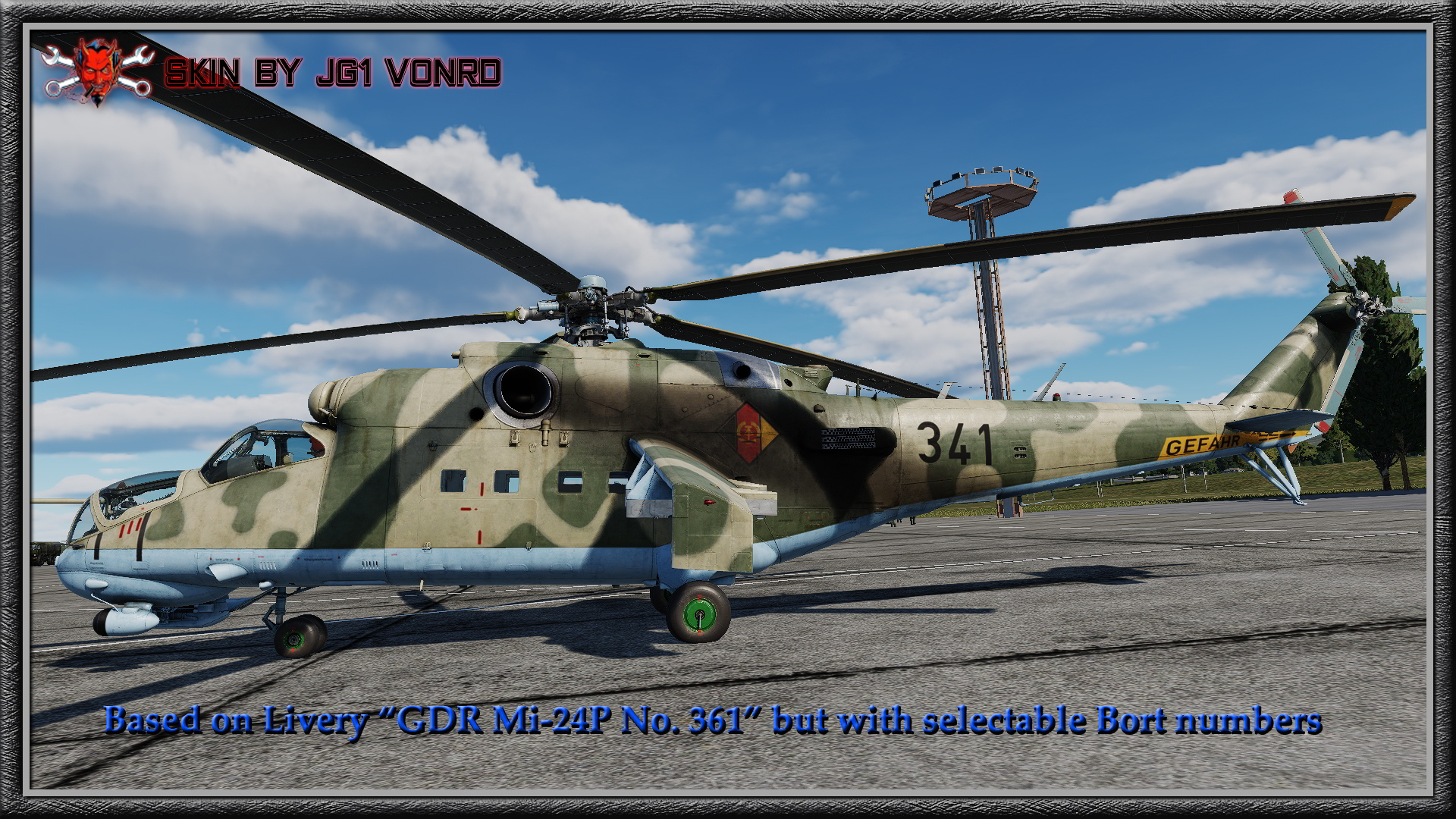 GDR Mi-24P No. 3xx Bort