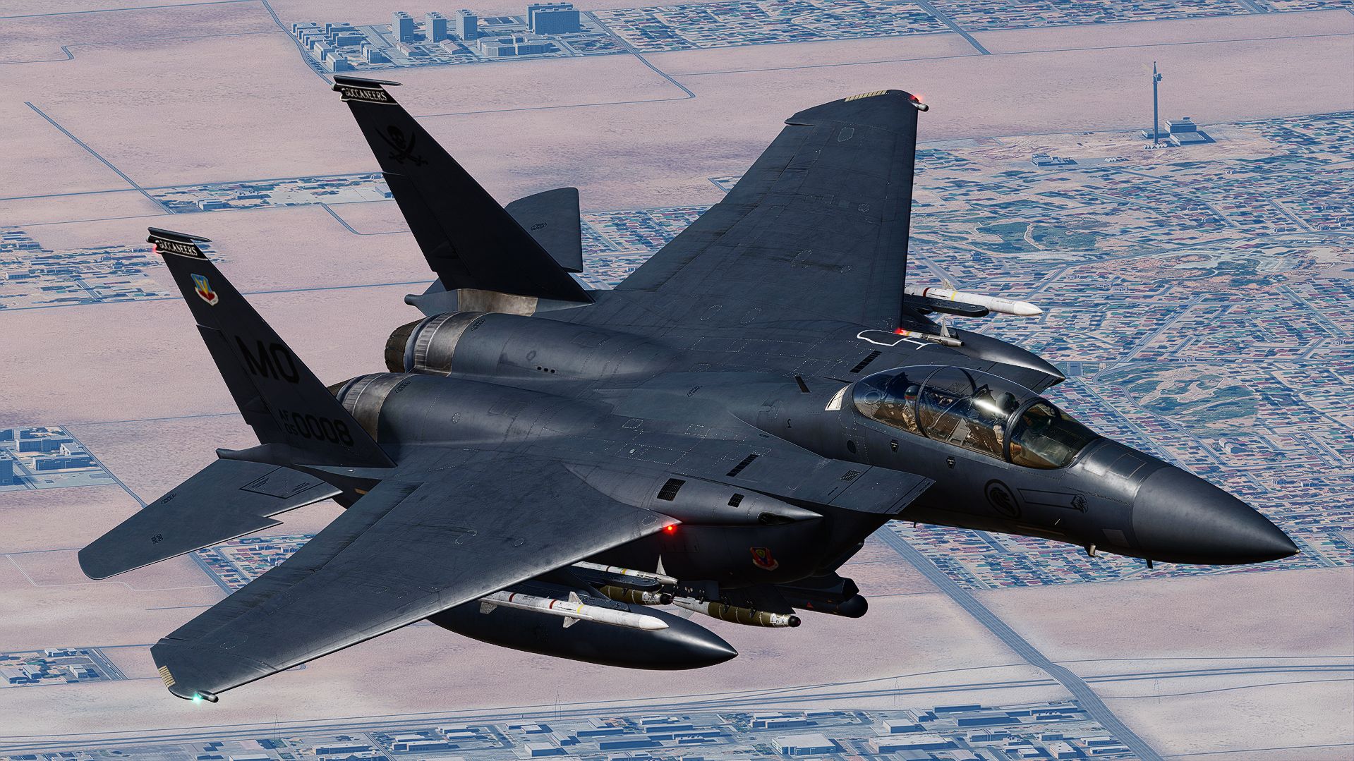 428th "Buccaneers" - LOW & HIGH vis - F-15E