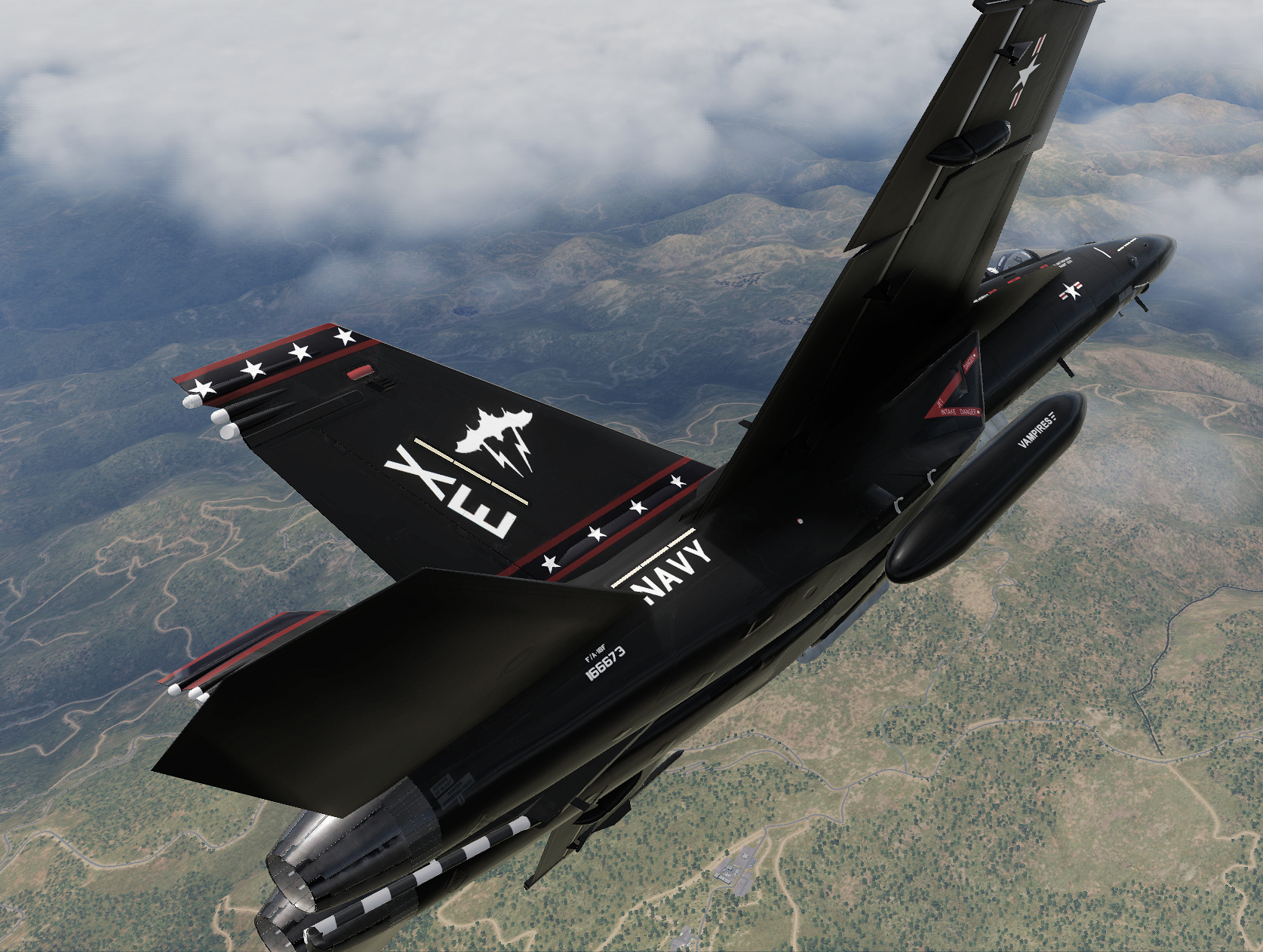 VX-9 Vampires "Vandy 1" for CJS SuperBug Mod