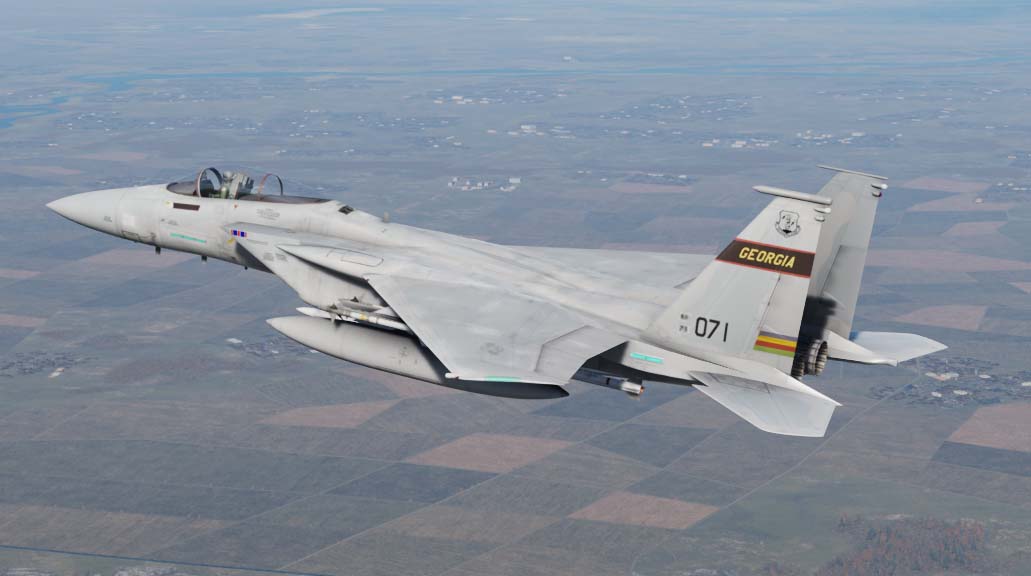 F-15A 128th Fighter Wing - Savannah, Georgia - 1986
