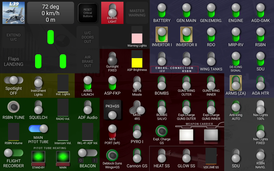 DCS-COINS: L-39C/ZA Dashboard