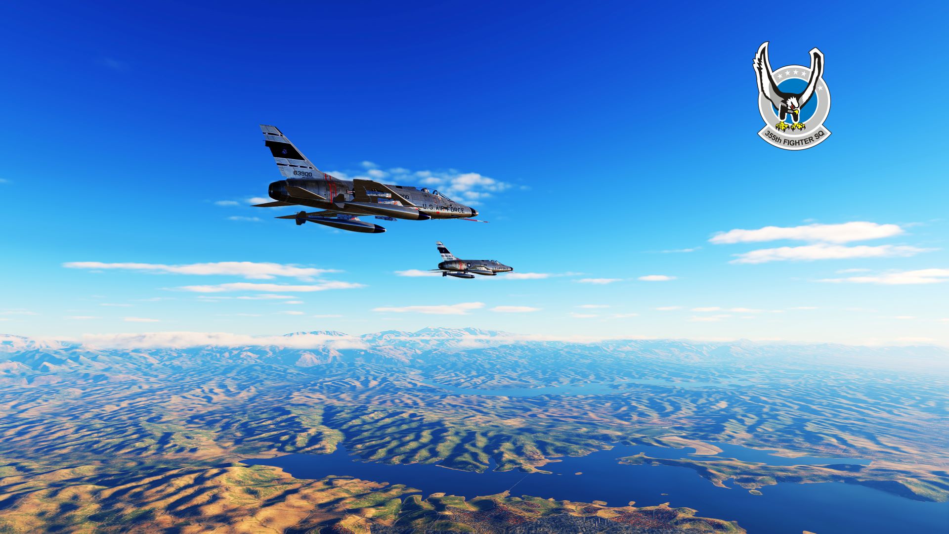 F-100D 355 FS (1960) (V2) (Two Pack)