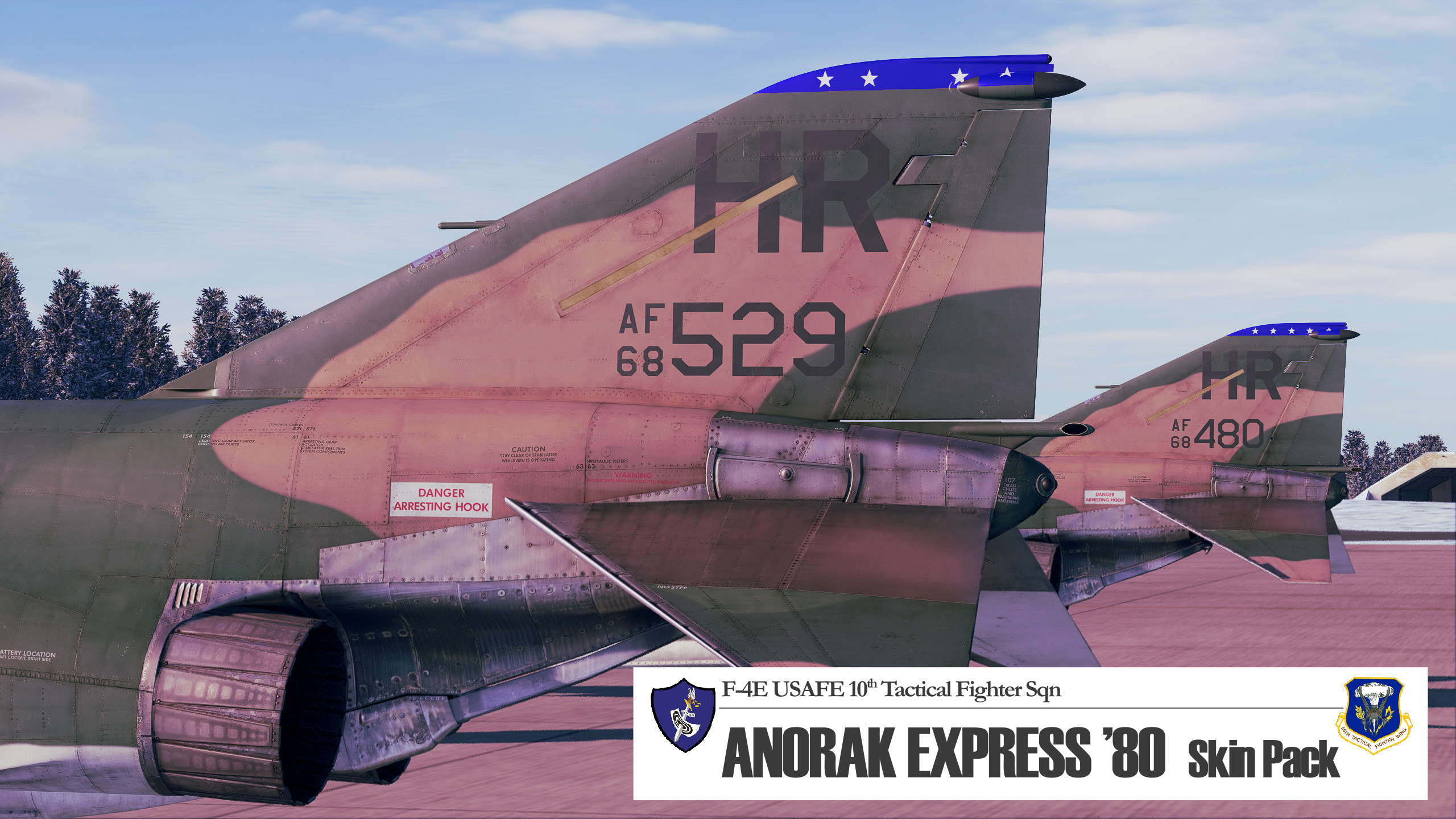 F-4E USAFE 10th TFS Anorak Express '80 Pack PART 1