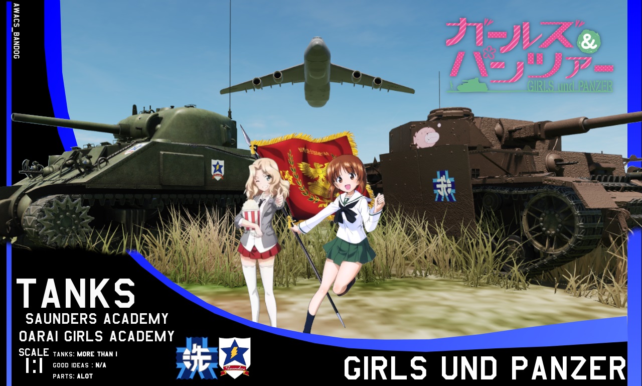 Girls und Panzer Tank Pack