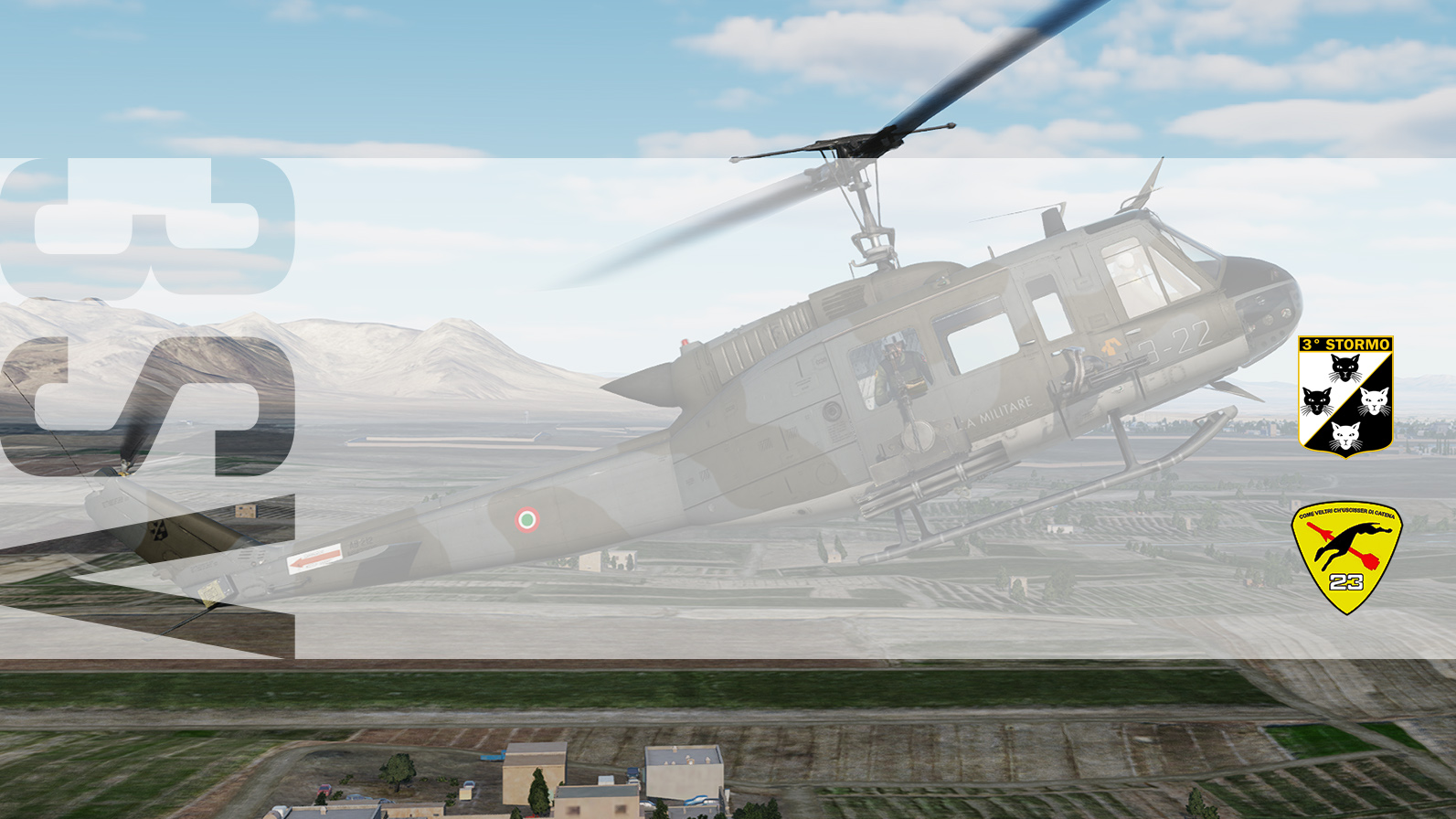 UH-1H "CAMO" AMI 3° Stormo 23° Gruppo (fictional)
