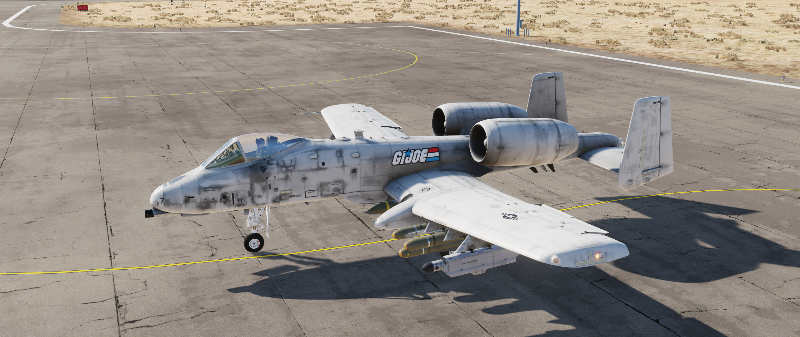 A-10C II skins for GI Joe and Cobra