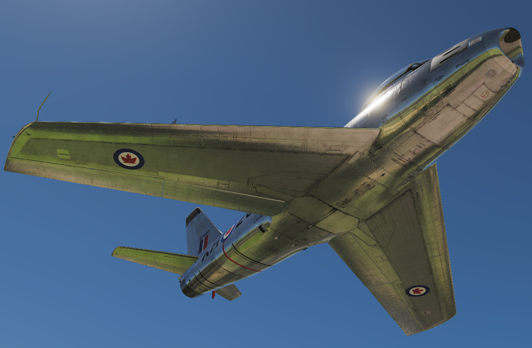 Canadair Sabre Mk.5 23207, 411 RCAF