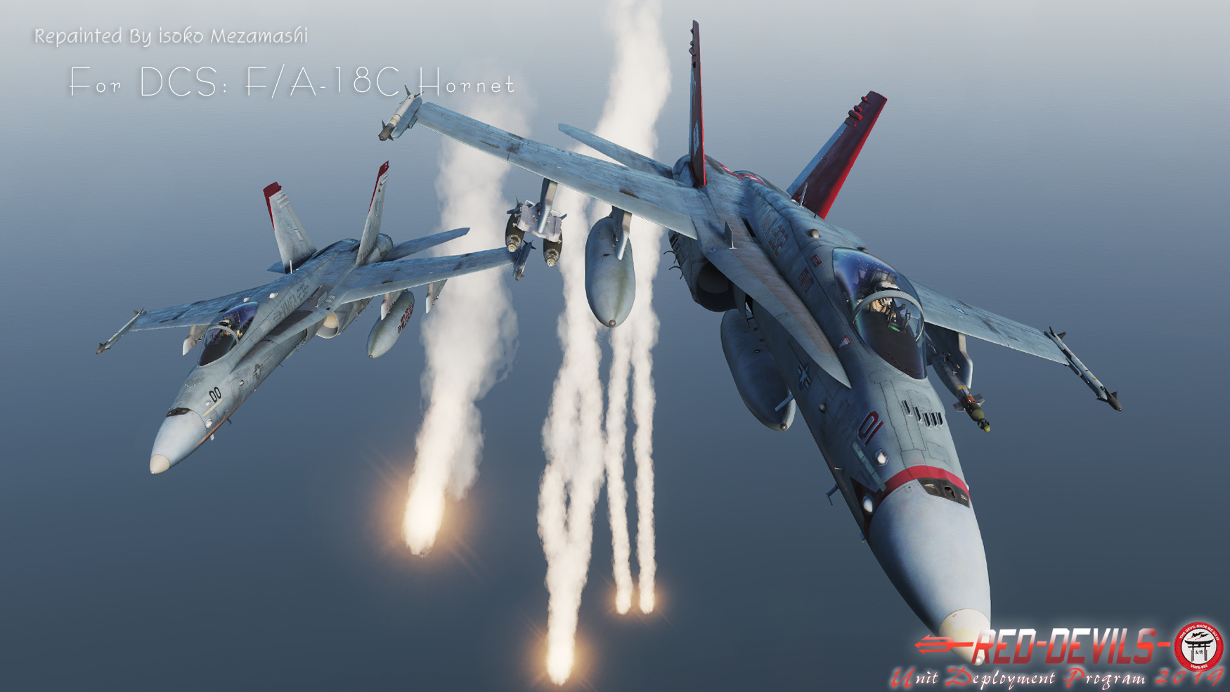 F/A-18C HORNET "VMFA-232 RED DEVILS" 2019