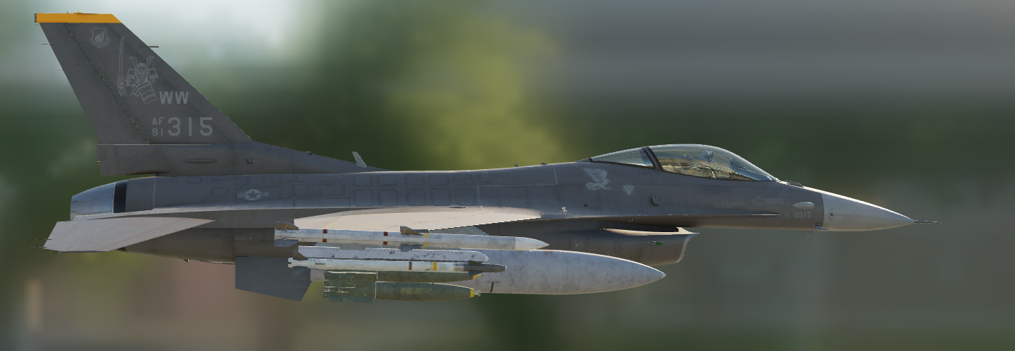 F16 14th Fighter Squadron Dark Viper (Fictional)
