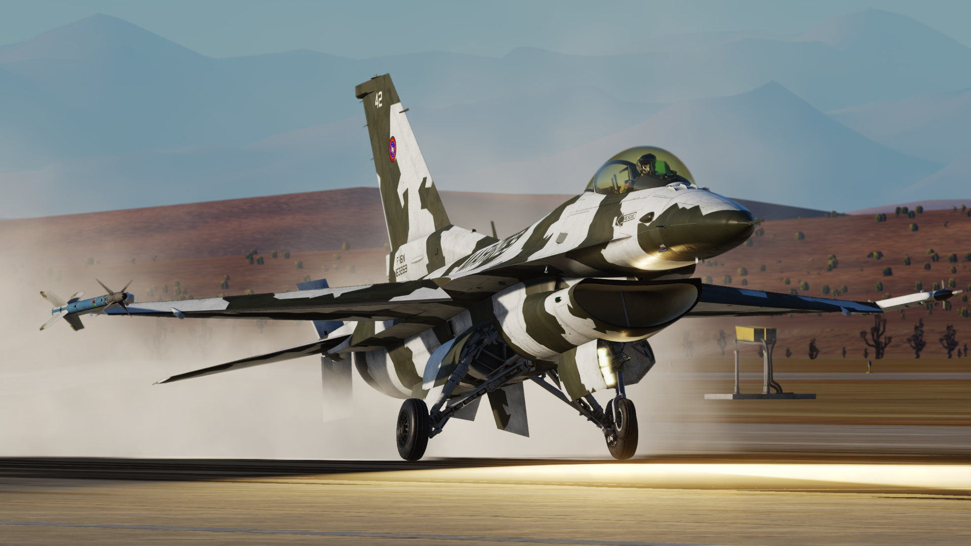 F-16N Splinter Camo - US Navy Fighter Weapons School 91'-92'