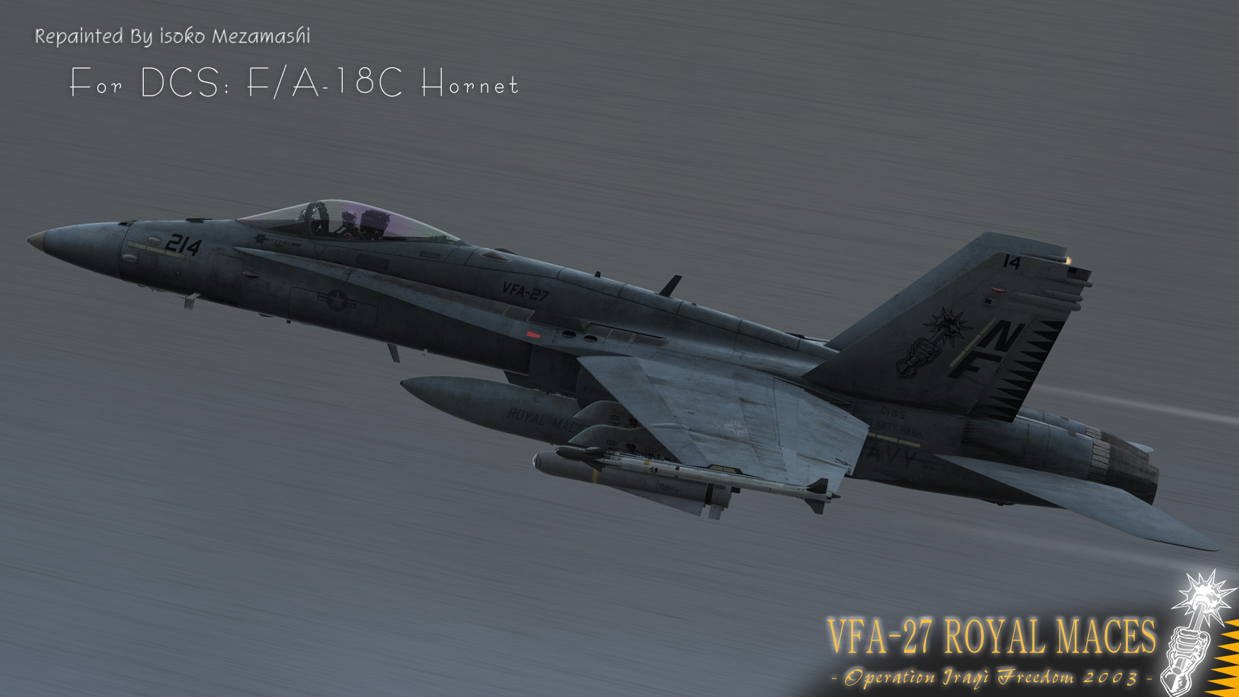 F/A-18C HORNET "VFA-27 ROYAL MACES" 2003 v1.6