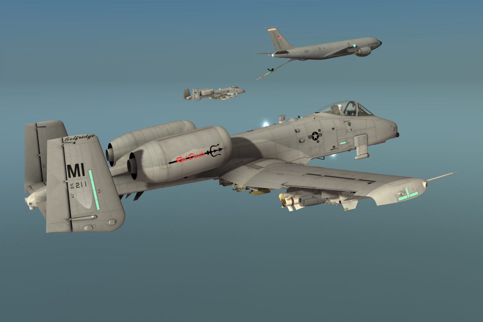 107th Fighter Squadron Selfridge ANGB Michigan Skin