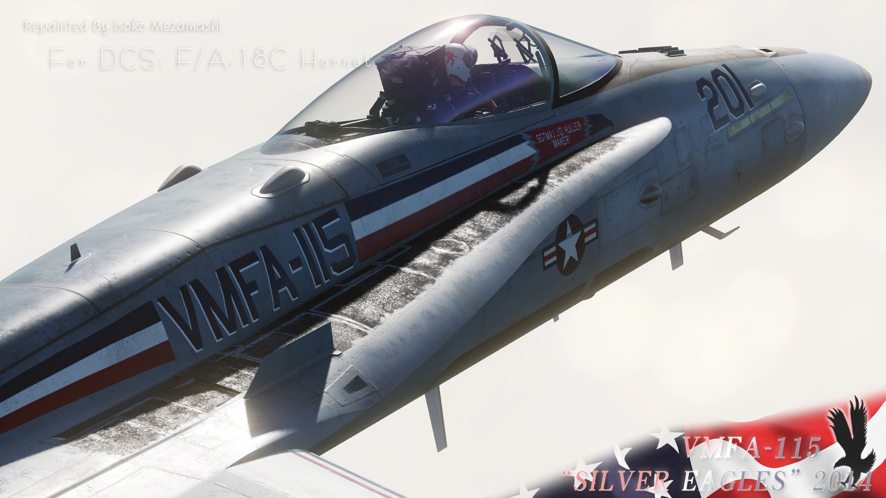 F/A-18A++ HORNET "VMFA-115 SILVER EAGLES" 2014 PACK v1.5