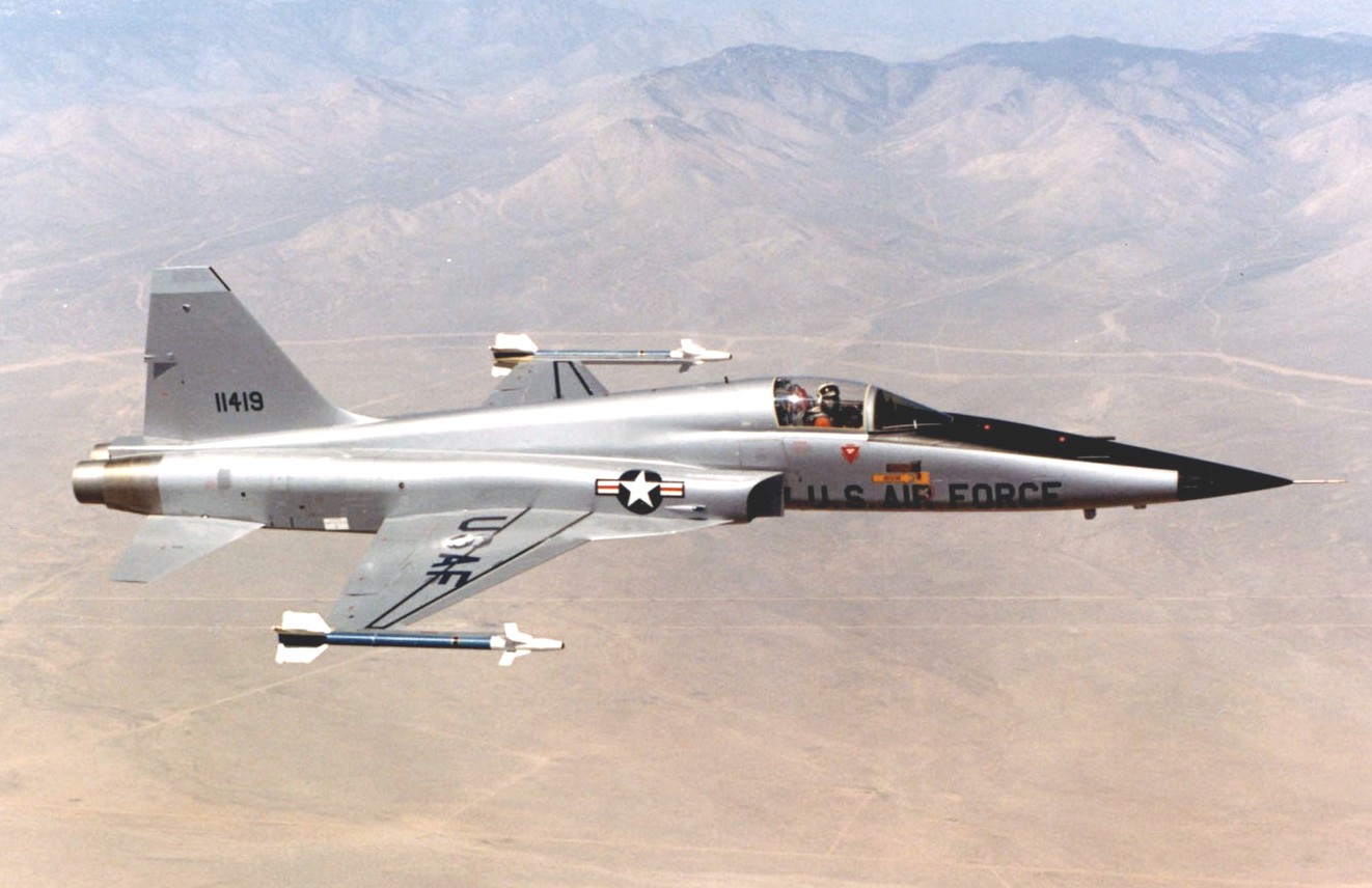 F5E Brushed Metal (Chrome) USAF Livery
