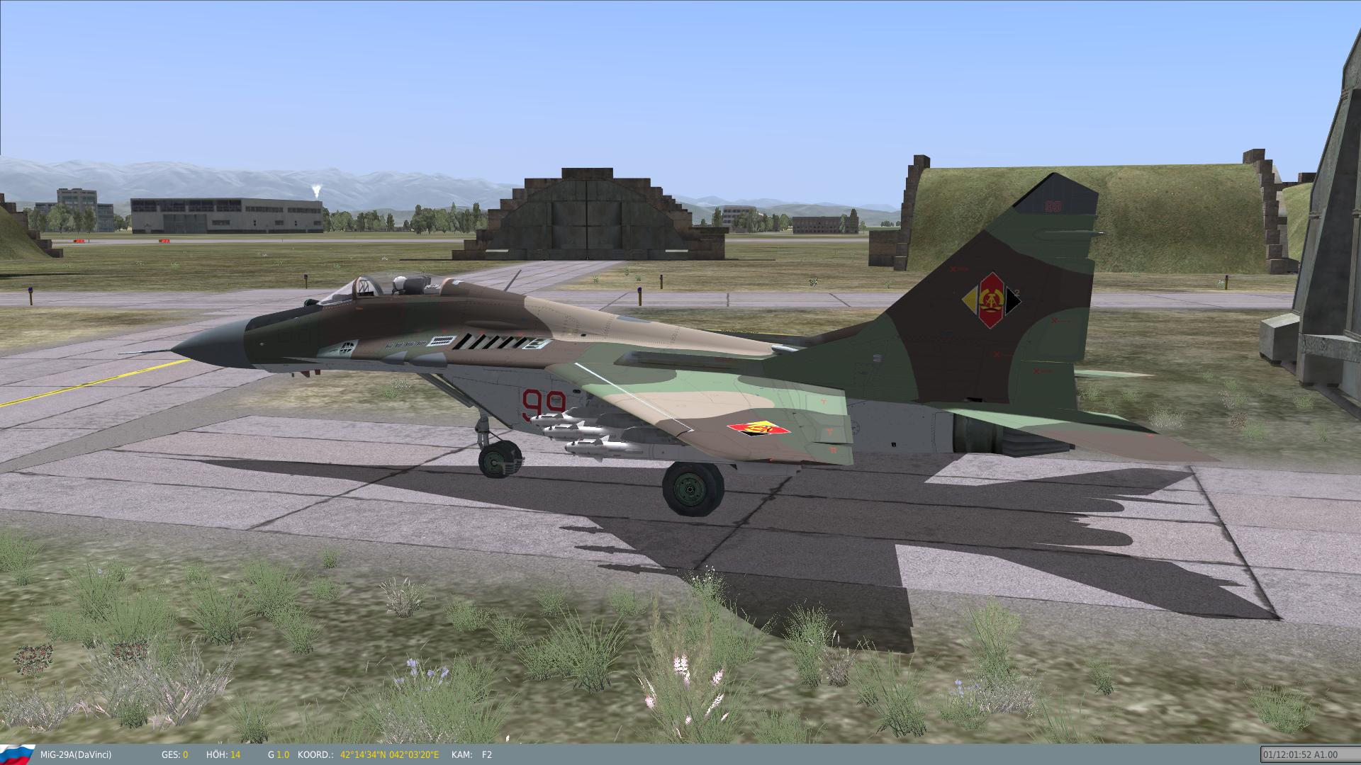 MIG 29A East German Air Force