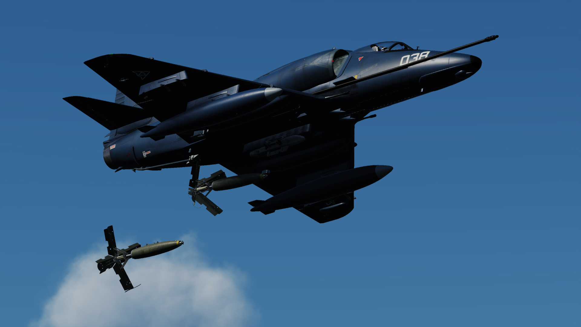 Ace Combat - ISAF Navy and Mobius One A-4 Skyhawk