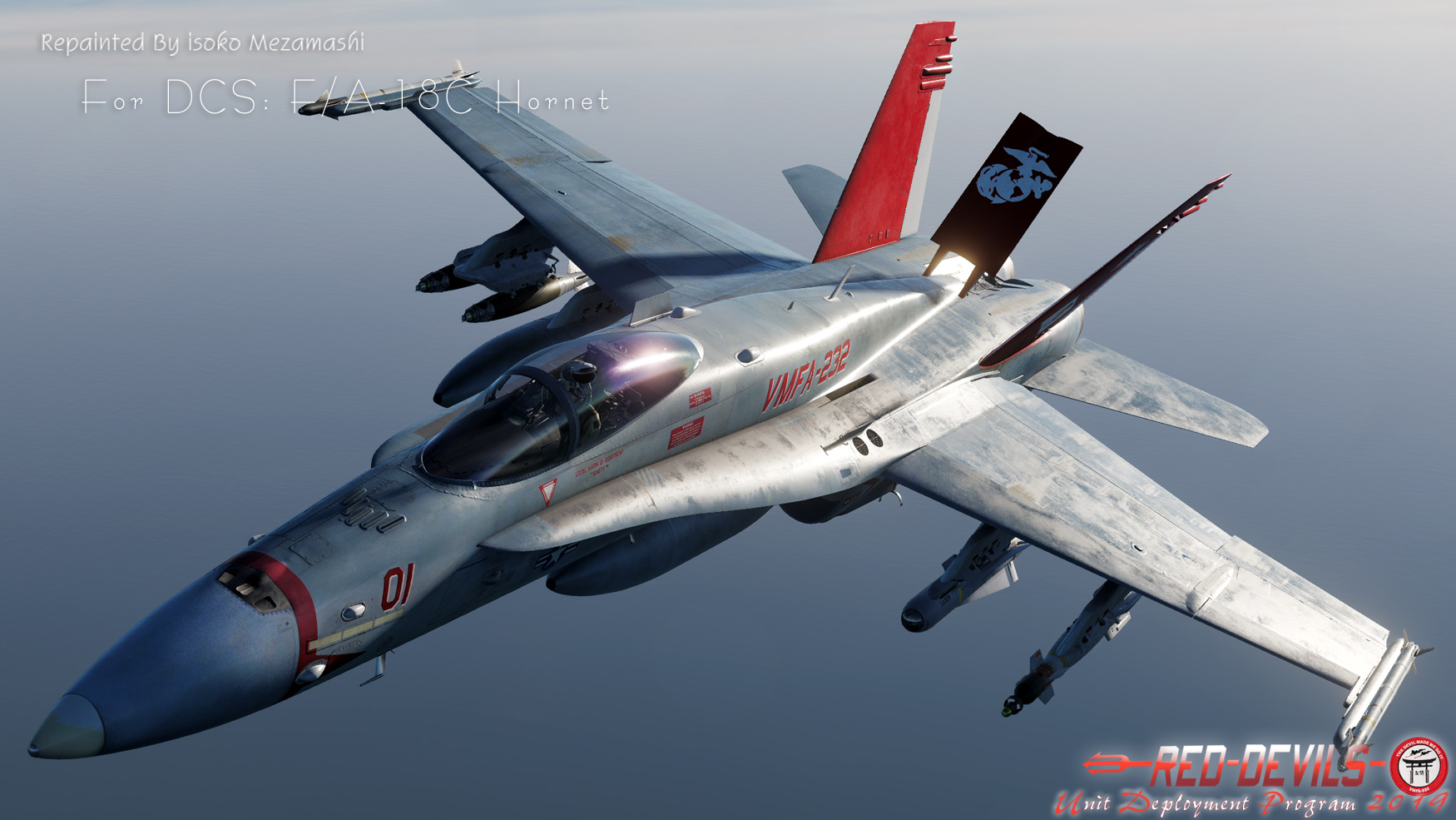 F/A-18C HORNET "VMFA-232 RED DEVILS" 2019