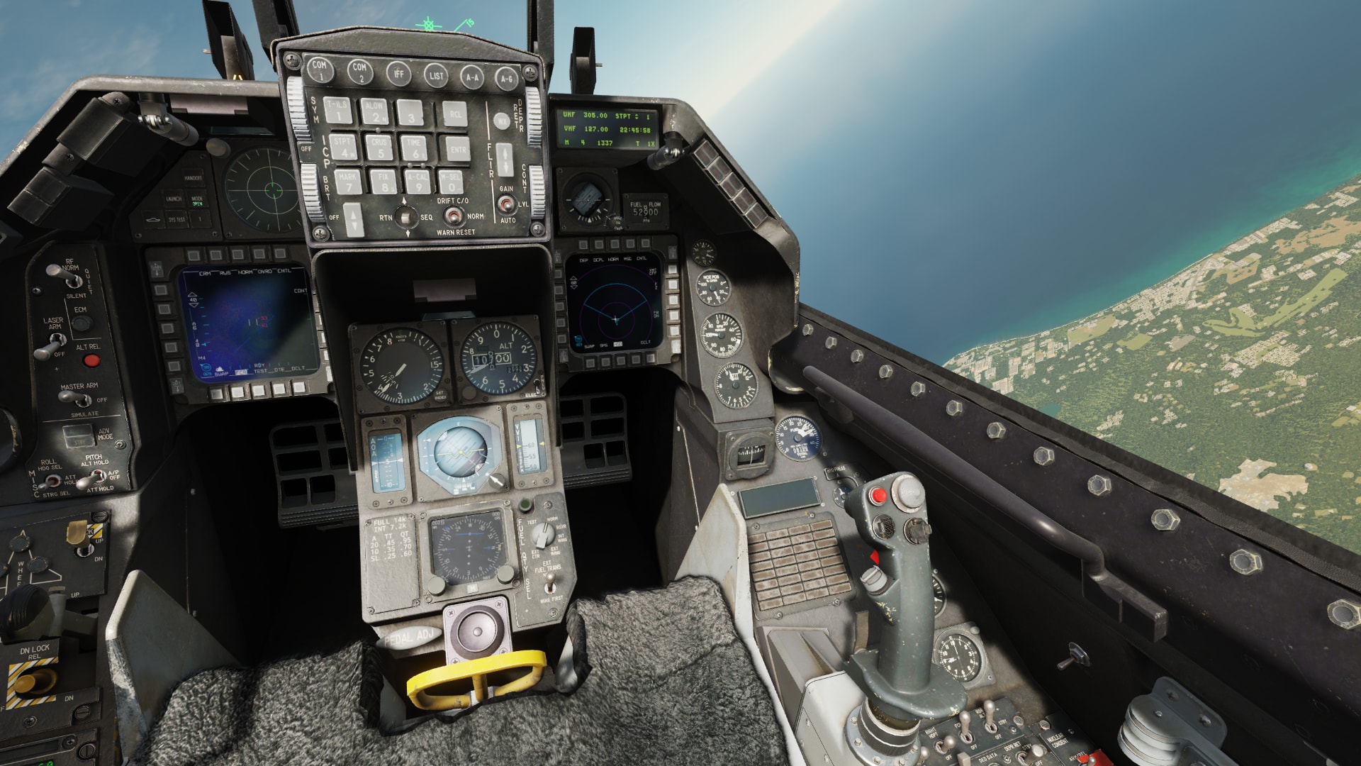 F-16C Dark Cockpit Retexture (2024-04 Update)