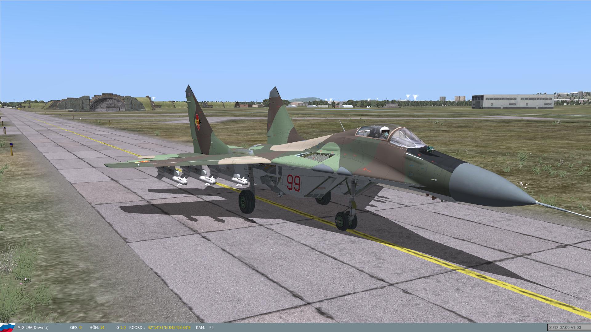 MIG 29A East German Air Force