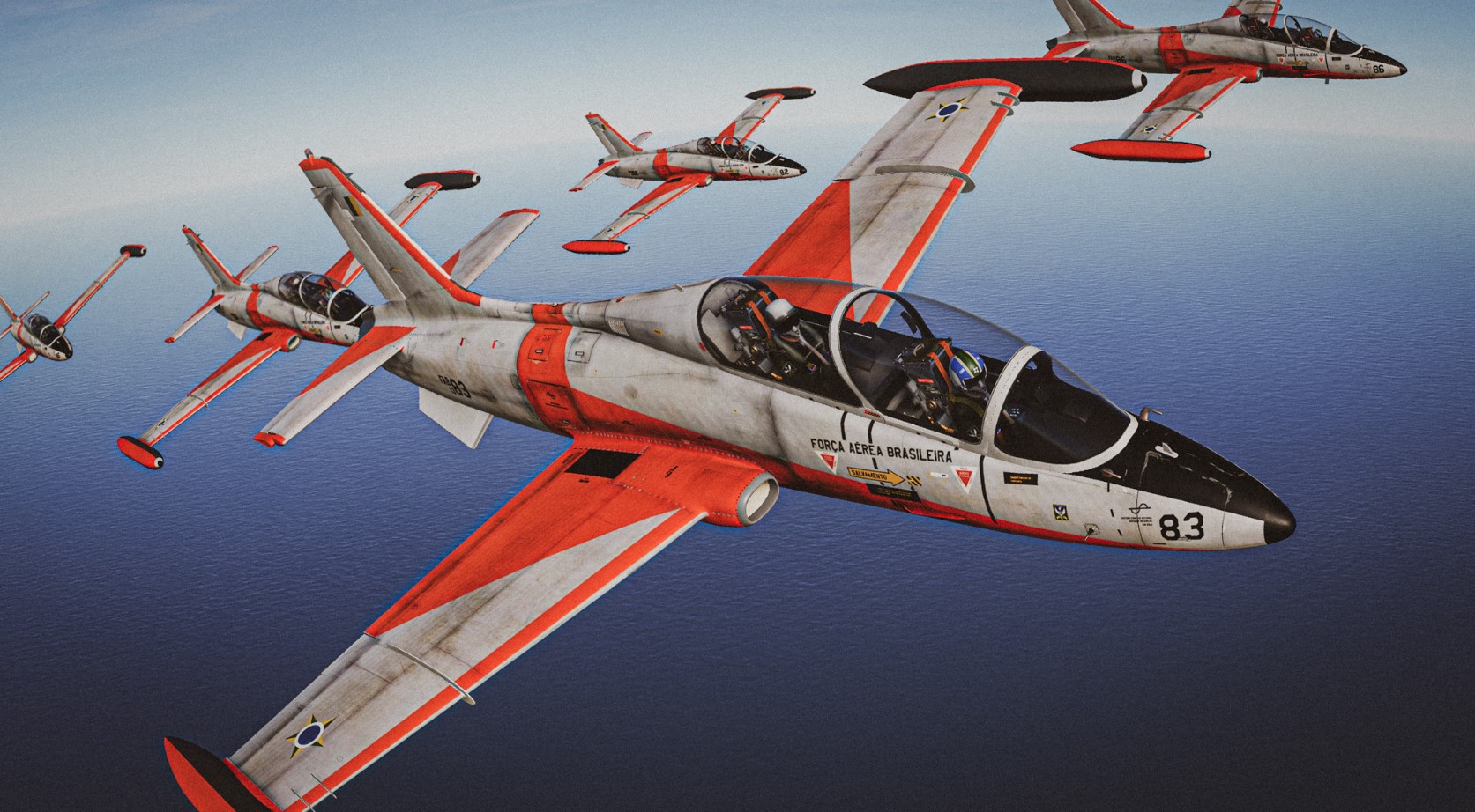 MB-339 1°EIA, AFAv Grupo Virtual FAB Operações