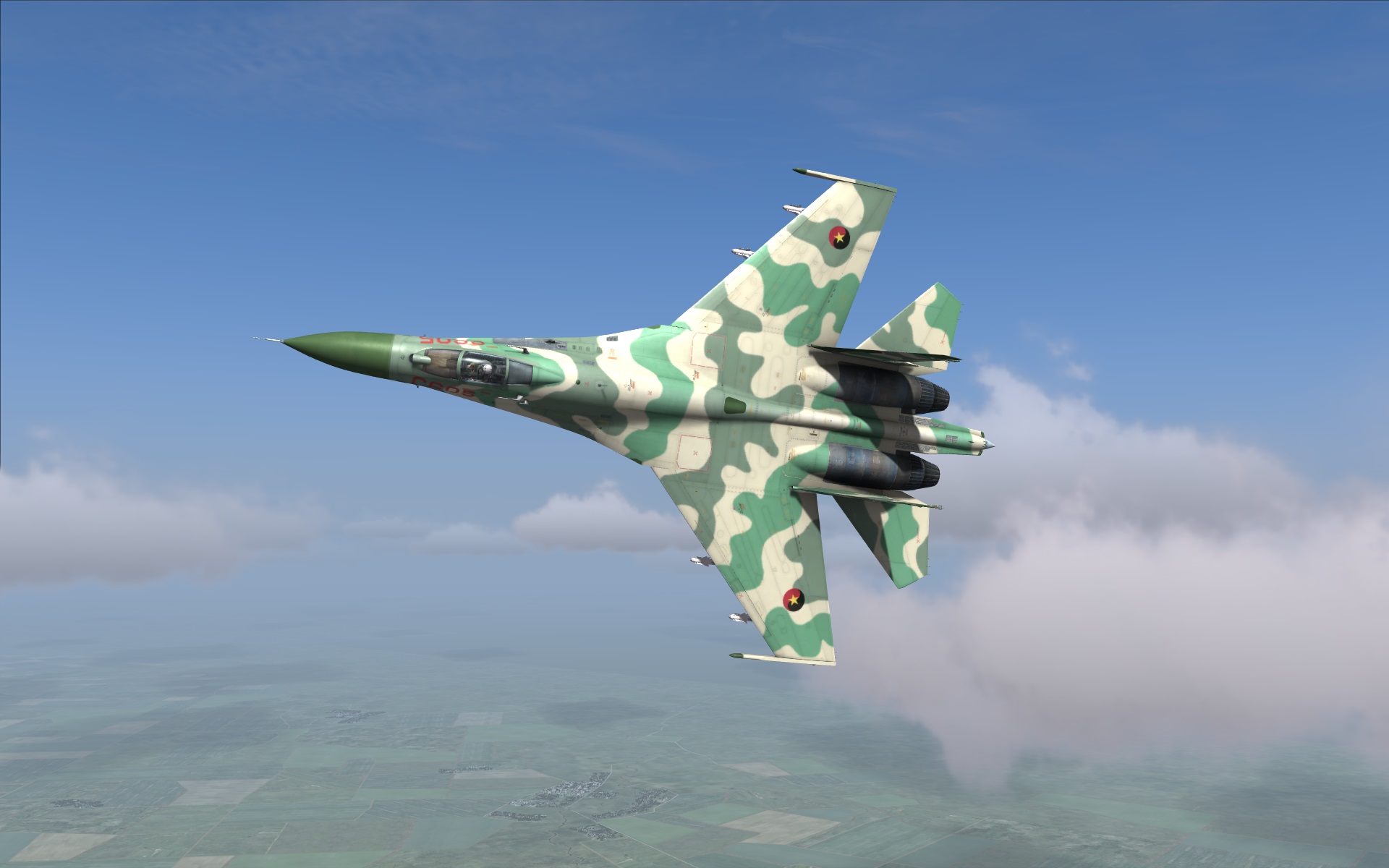 Angolan AF Su-27 Flanker