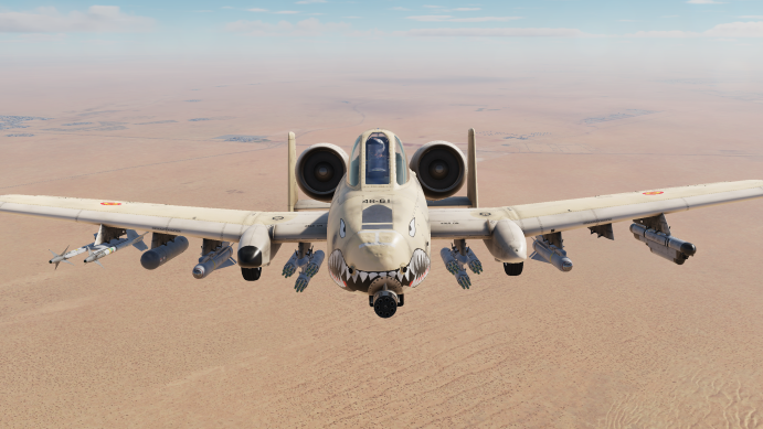 A-10C II Español Desierto Ficticio