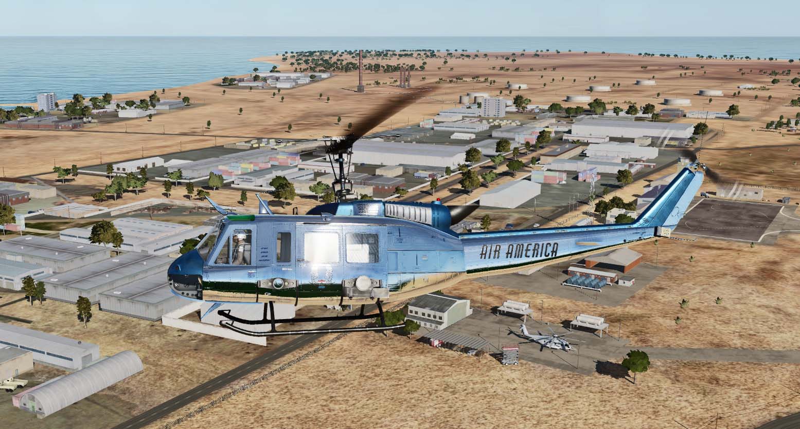 UH-1H Air America (CIA) [Fictional]
