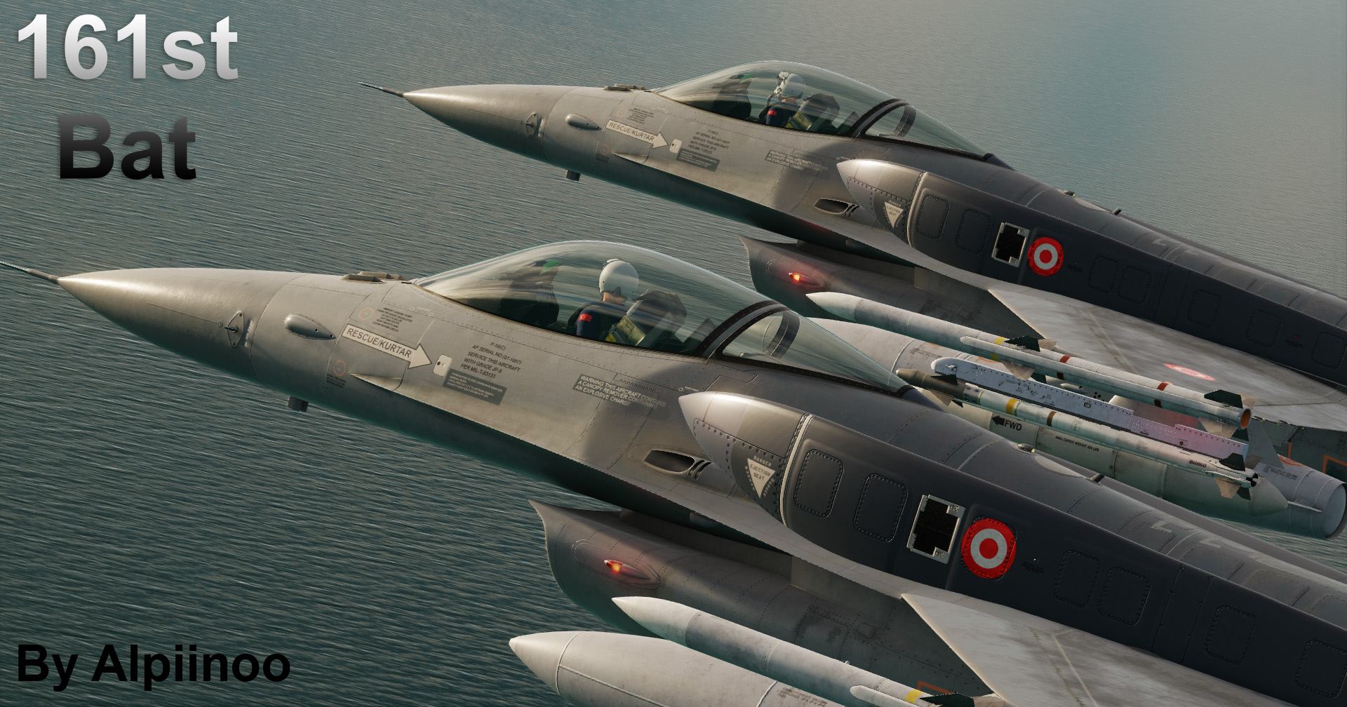 Turkish Air Force (TurAf) F-16C - 161st Bat CFT