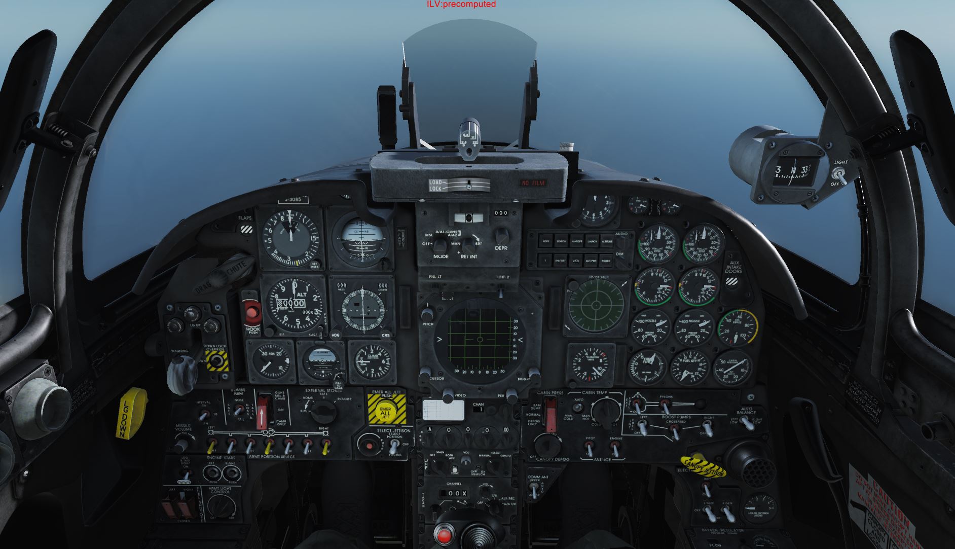 F 5 Cockpit