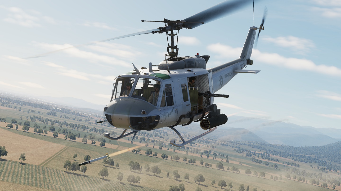 Ace Combat - Osean Marine Corps Basilisk Team UH-1H Huey