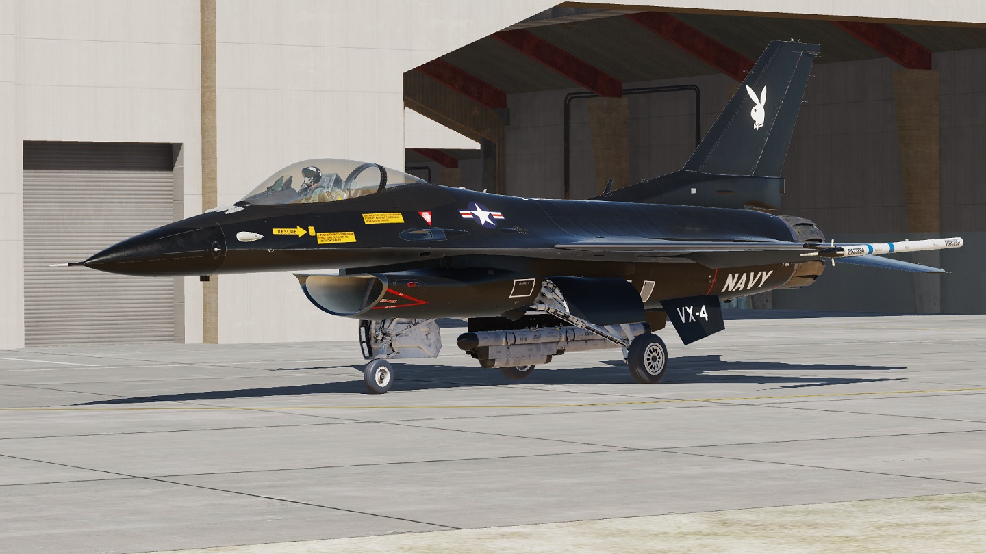 VX-4 'Evaluators' 1970's F-16N