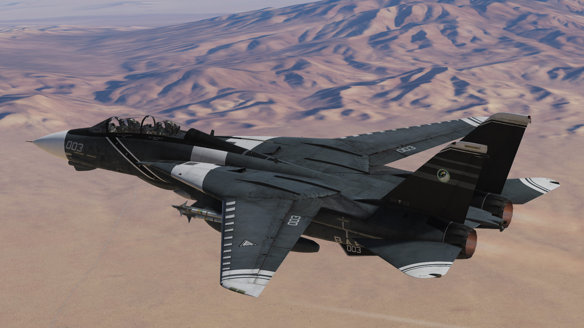 Ace Combat - Belkan Air Force 22nd Air Division, 4th TFS "Schnee" F-14D ...