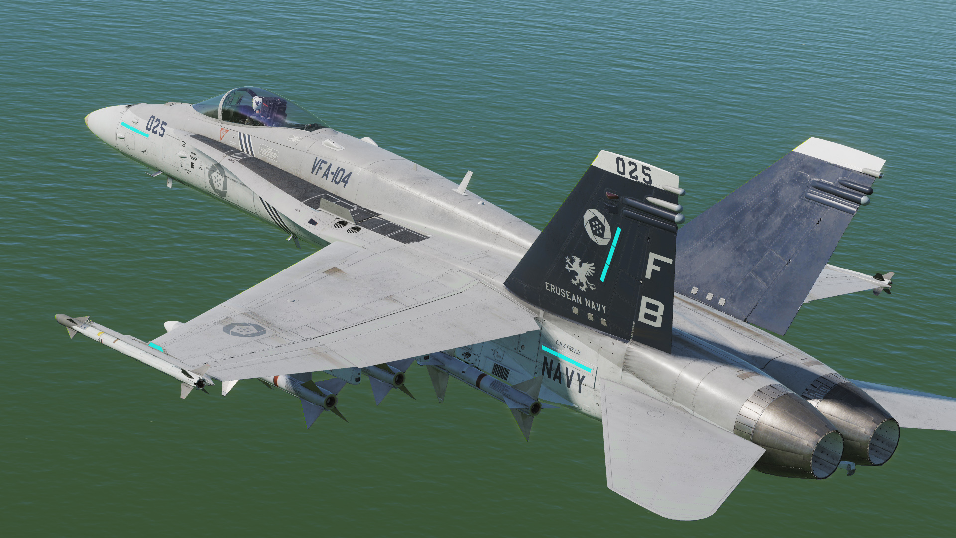 Ace Combat - Erusean Navy VFA-104 "Gryphons" F/A-18C Hornet