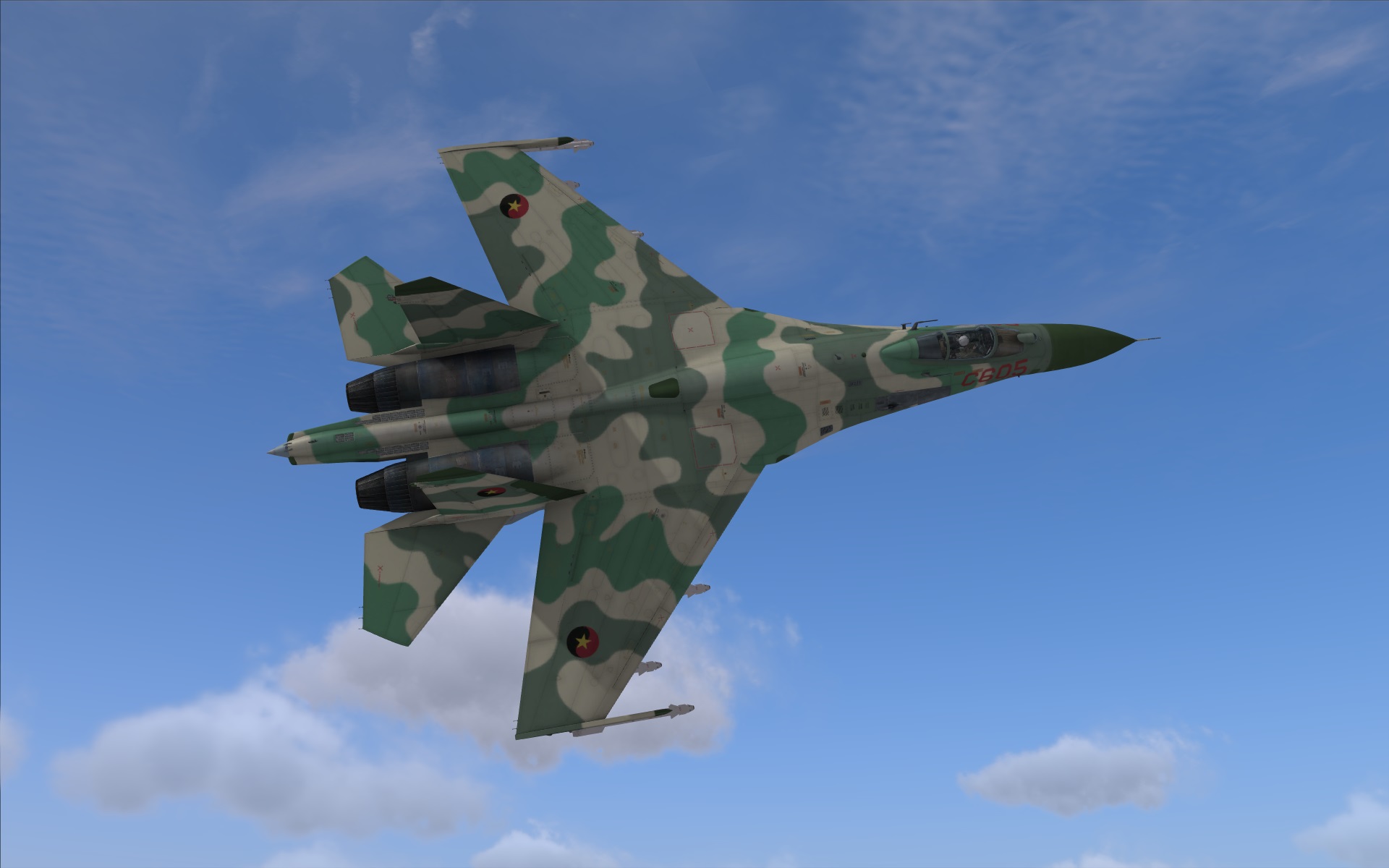 Angolan AF Su-27 Flanker