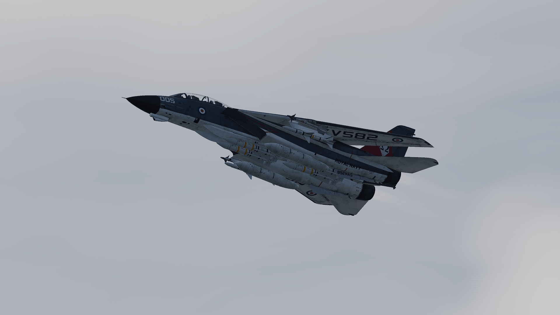 Royal Navy 892 NAS BAC/Grumman Tomcat FG.1 (Pre-Falklands War)