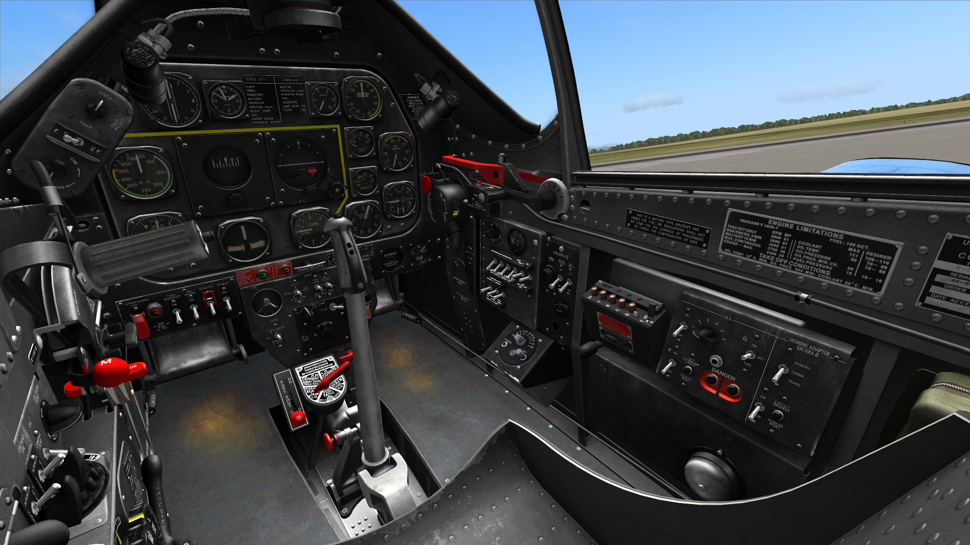 P-51D Gray Cockpit