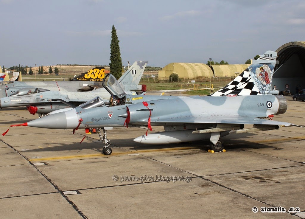 Hellenic Air Force Mirage 2000-5 332 SQN 25th Anniversary skin