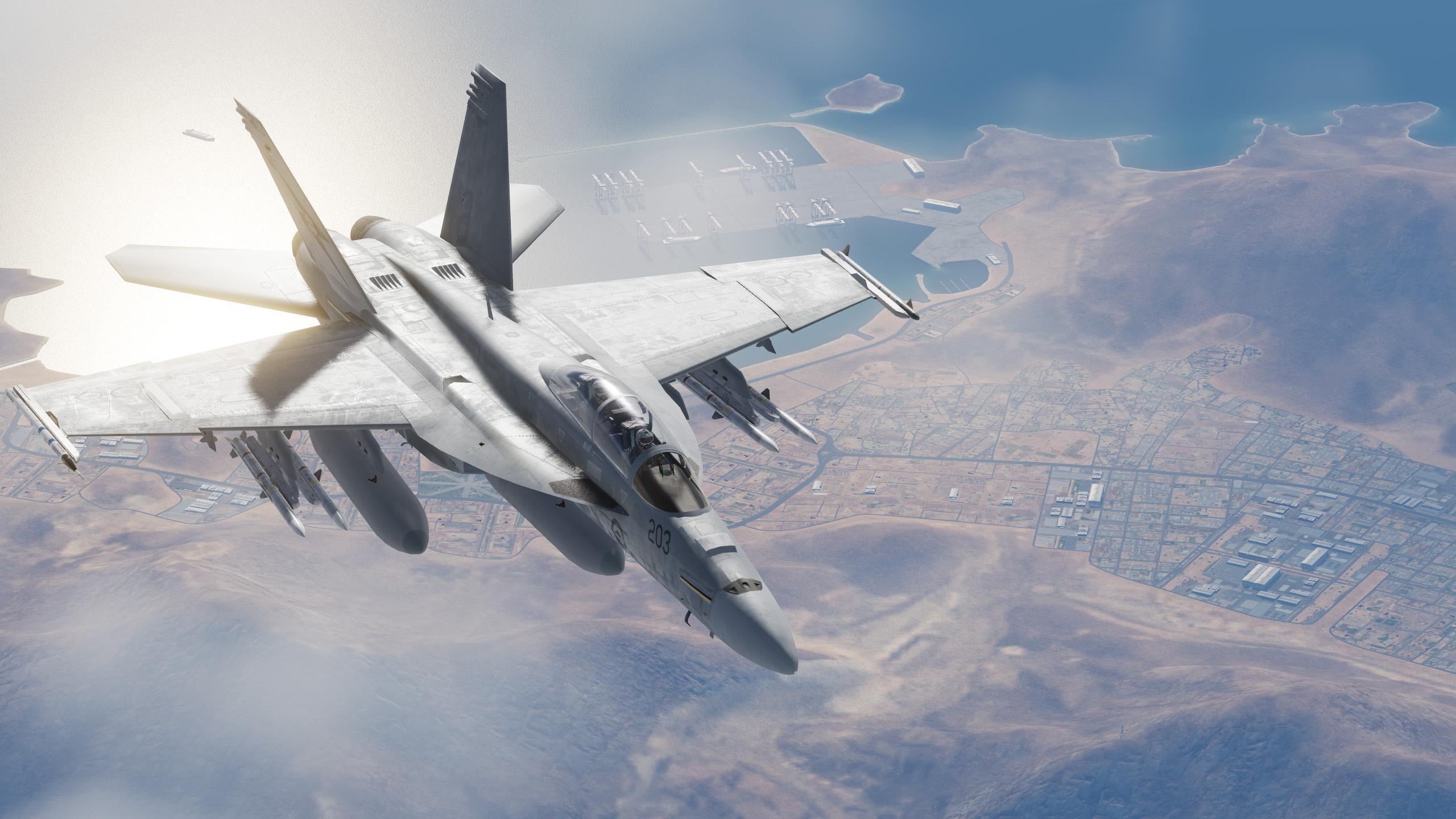 RAAF F/A-18F Super Hornet 1SQN A44-203 v1.4