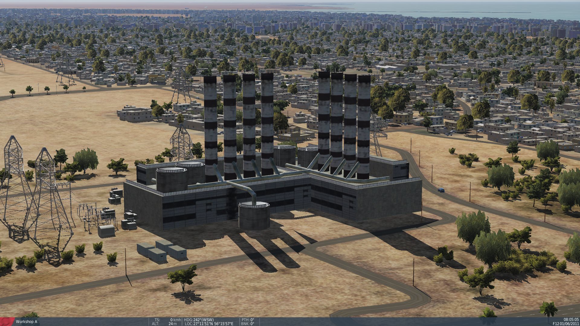 Power Plants and Weapon Factory - Static Template