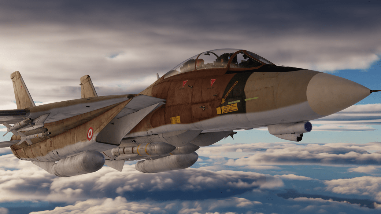 Fictional F-14A TurAF 112th "Şeytanlar" ex IRIAF Alicat camo