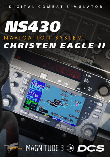 DCS: Навигационная система NS 430 в кабину Christen Eagle II от Eagle Dynamics, Magnitude 3 LLC