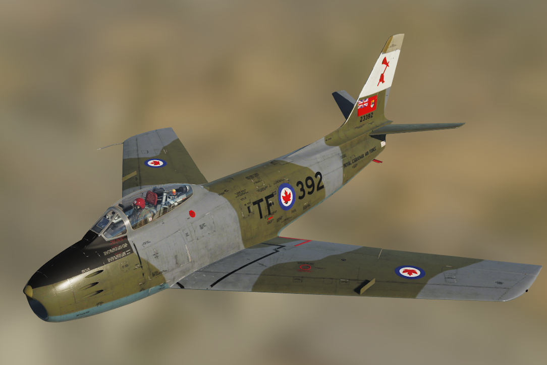 Canadair Sabre Mk.6 23392, 422 Sqn. RCAF