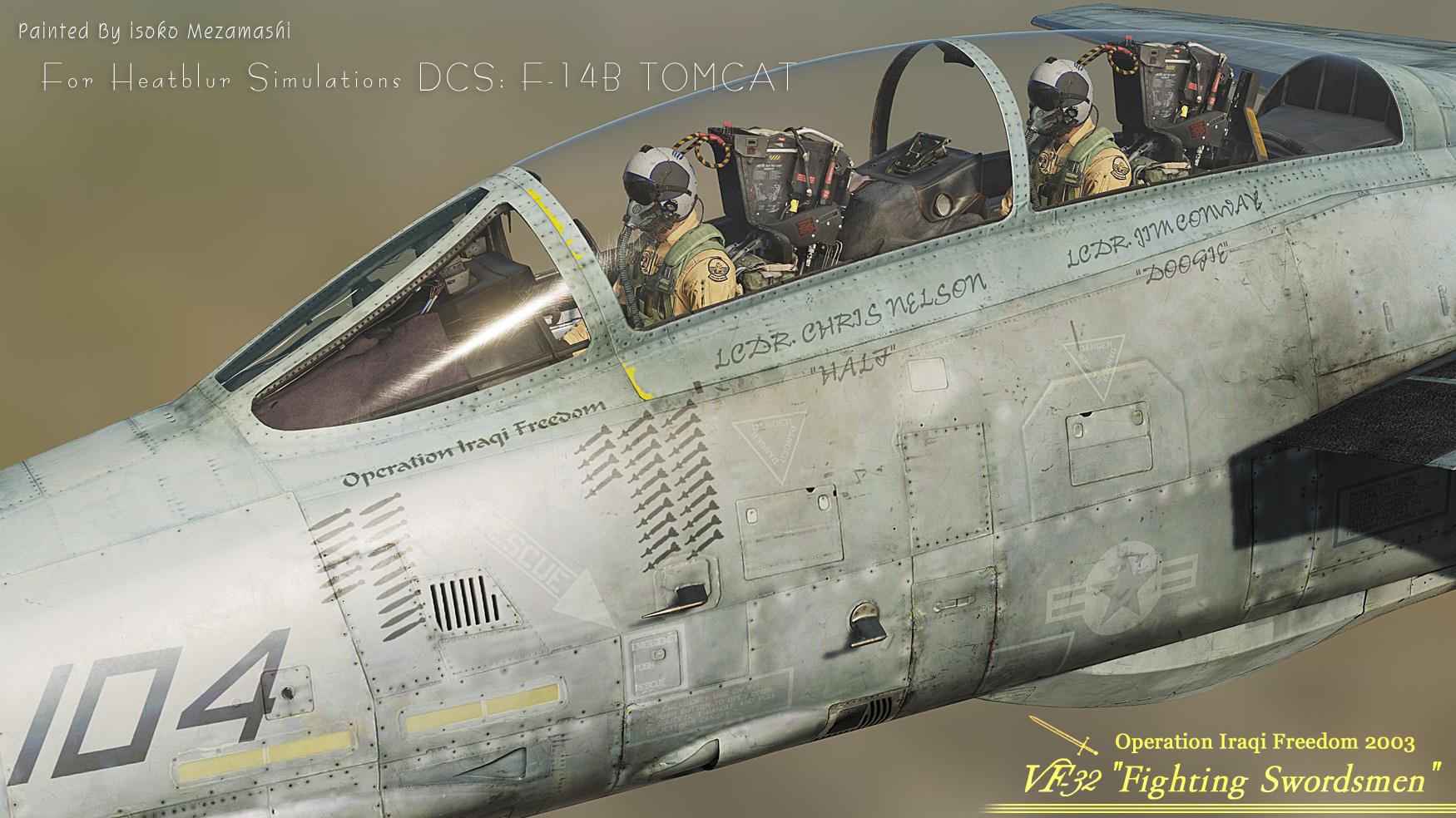 VF-32 Swordsmen Operation Iraqi Freedom 2003 PACK v1.1