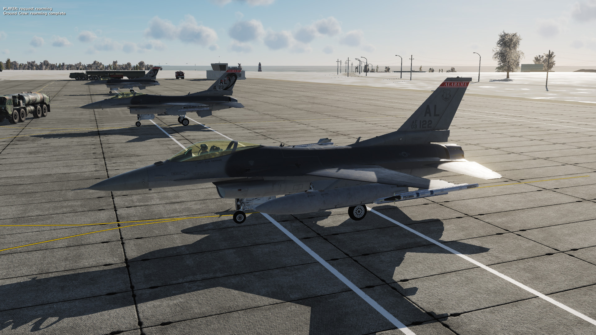 Alabama Air National Guard F-16 skins