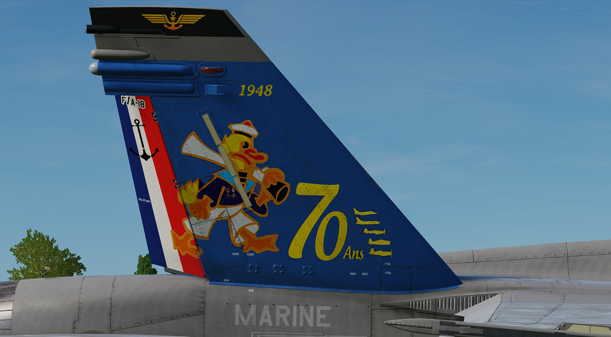 [Fictional ]F/A-18C Lot20 - French Navy - Flottille 12F - (little) UPDATE